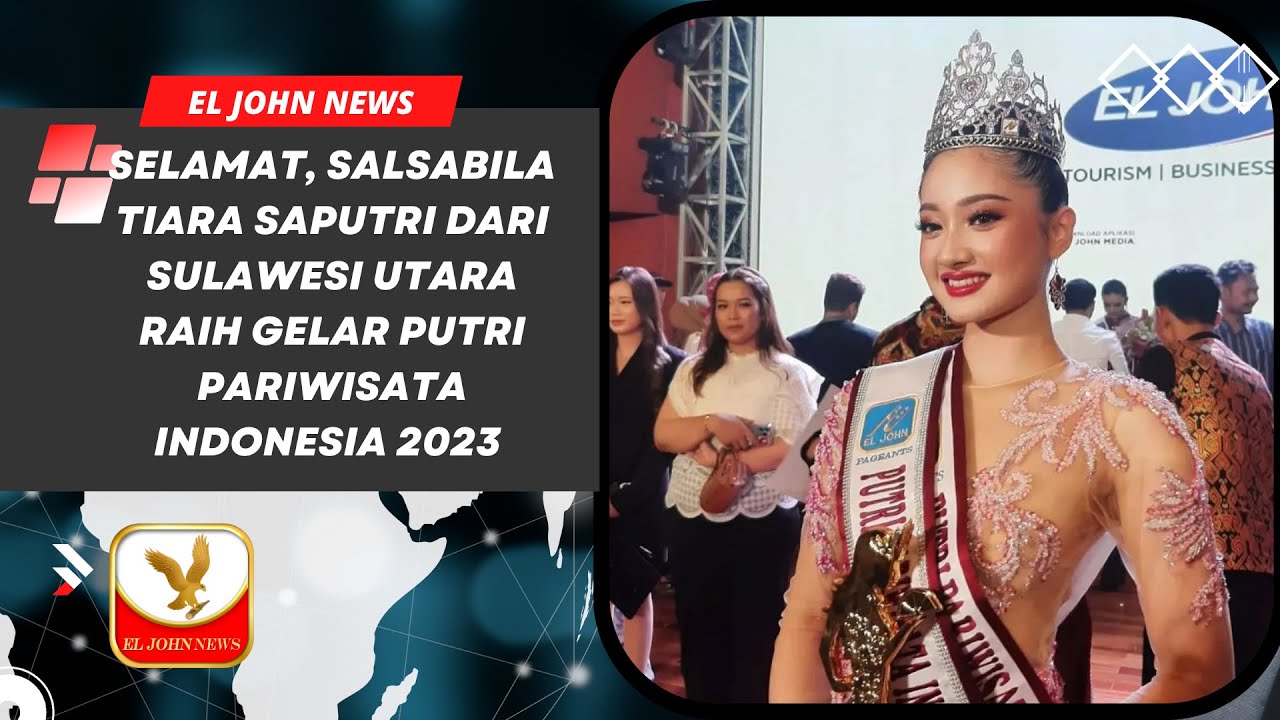 Selamat, Salsabila Tiara Saputri Dari Sulawesi Utara Raih Gelar Putri ...