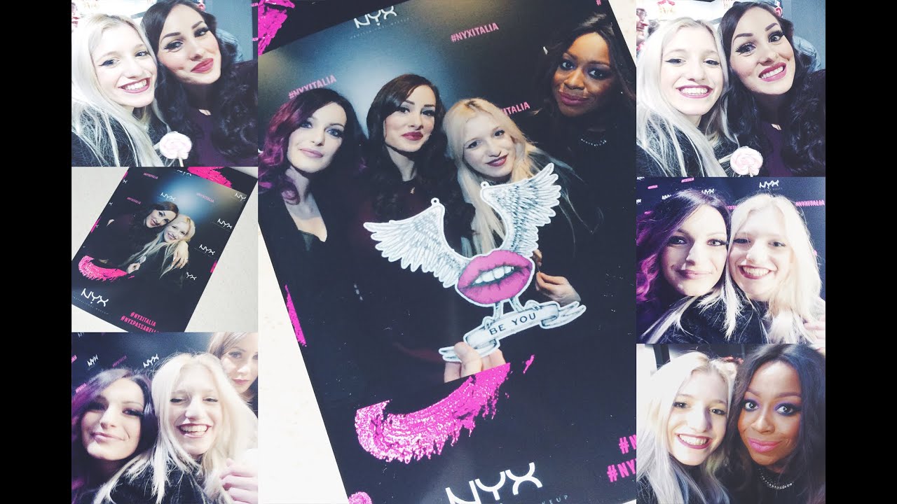 EVENTO NYX ITALIA MILANO CON LACINDINA, PAMELAJUICYMAKEUP E LORETTA ...