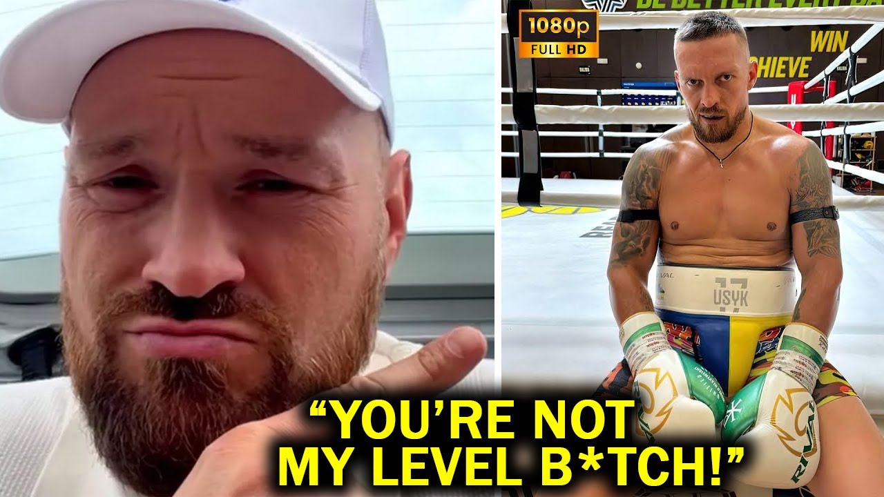 Tyson Fury's SHOCKING Warning After Usyk's Intense Training Footage ...
