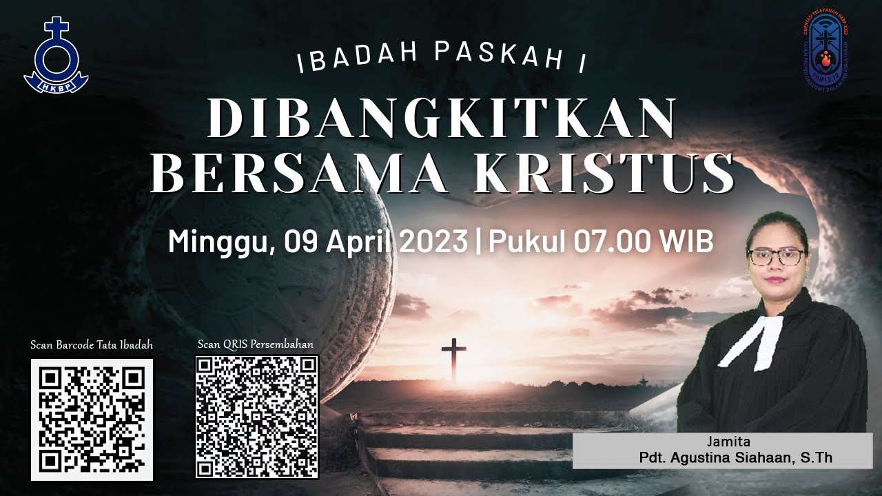 Ibadah Minggu Paskah I Minggu 9 April 2023 Pkl 07 00 Wib Youtube