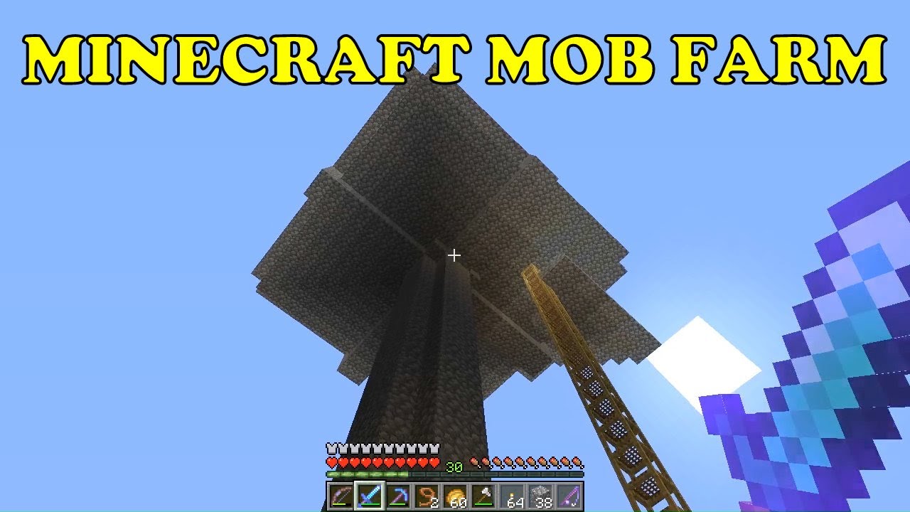 Minecraft (Survival) - Mob Farm - YouTube