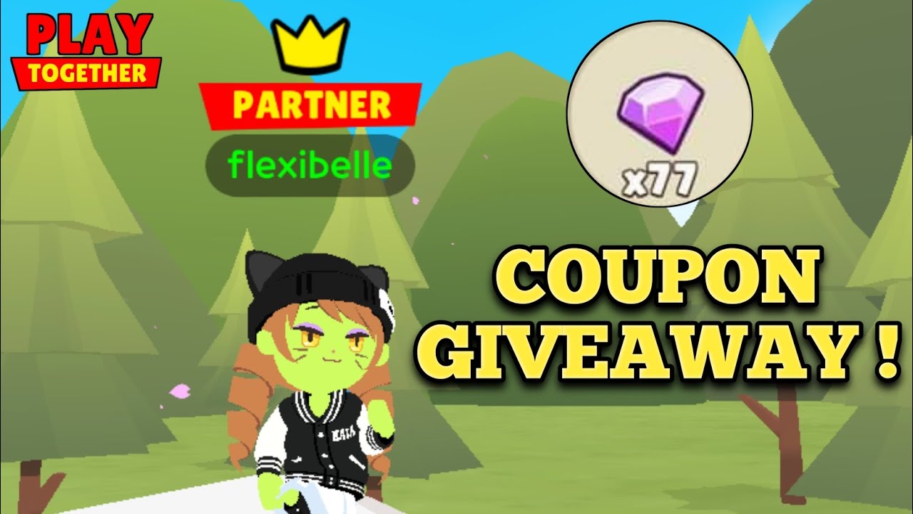 COUPON CODE GIVEAWAY For SUBSCRIBERS 🥳🎉 | Play Together - YouTube
