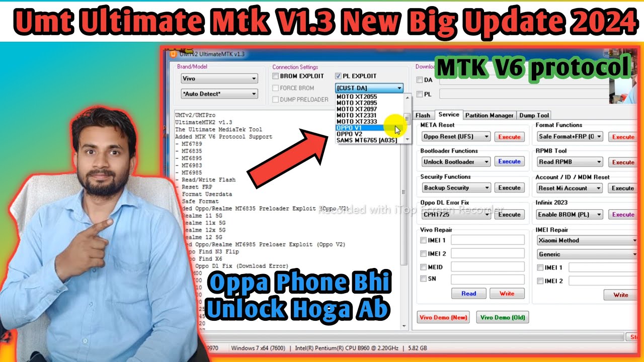 UMTv2/UMT Pro UltimateMTK2 v1.3 - MTK V6/ UMTPro UltimateMTK v1.3 Full Explain New Update 2024 ...