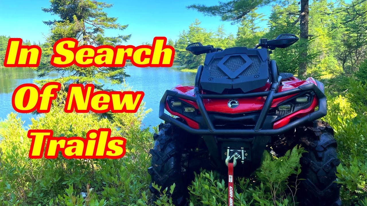 ATV Riding On A 2024 Can-Am Outlander 850 XMR - YouTube