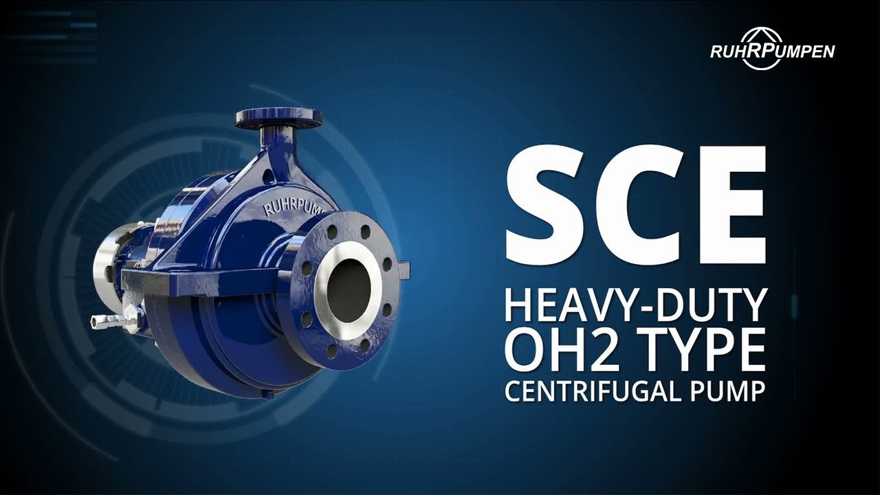 Ruhrpumpen SCE Process Centrifugal Pump (OH2 type) - YouTube