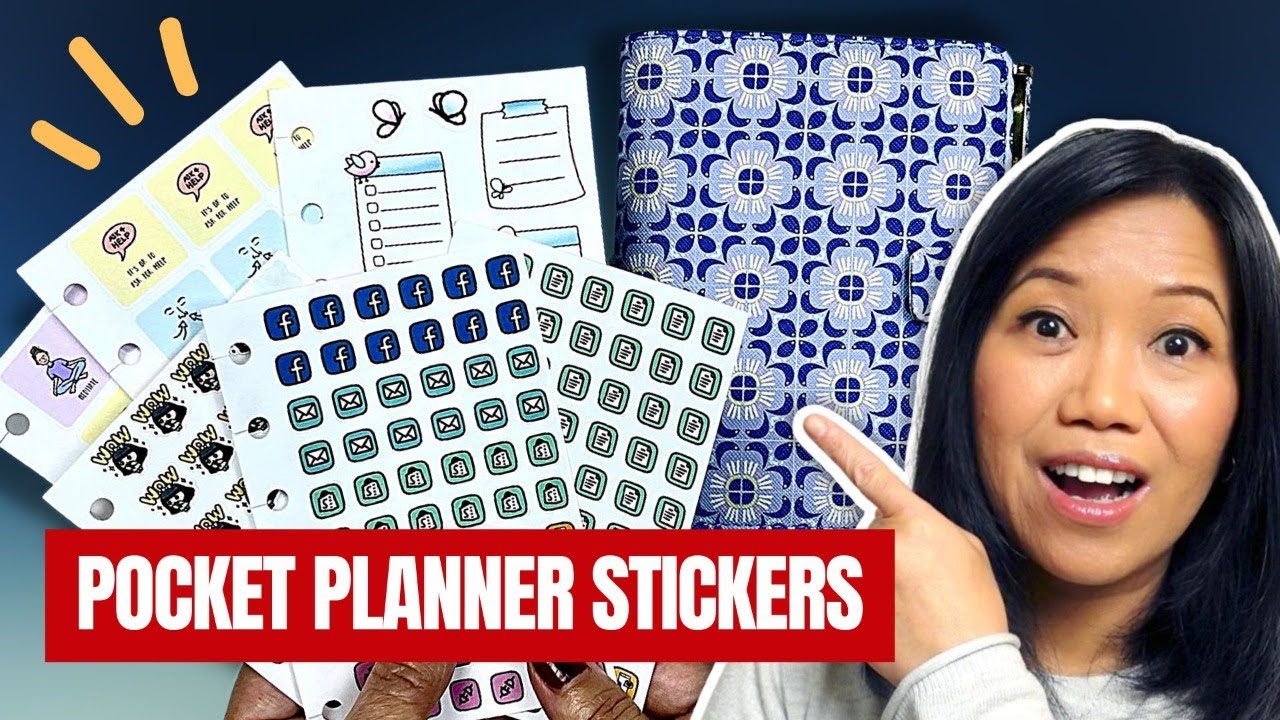 🔴 DIY Pocket Planner Stickers: Silhouette Studio and Cutting Machine ...