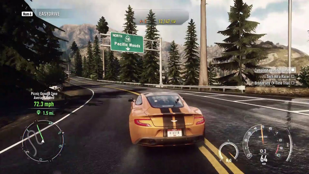 NFS Rivals Run Through - YouTube