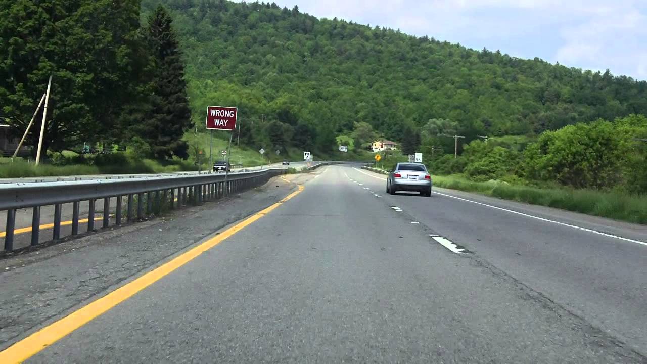 NY 17 (Exits 84 to 87) eastbound - YouTube