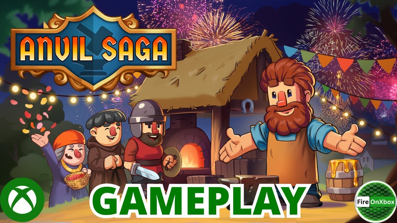 Can You Run the Forge? Anvil Saga – First Look Xbox Gameplay! - YouTube
