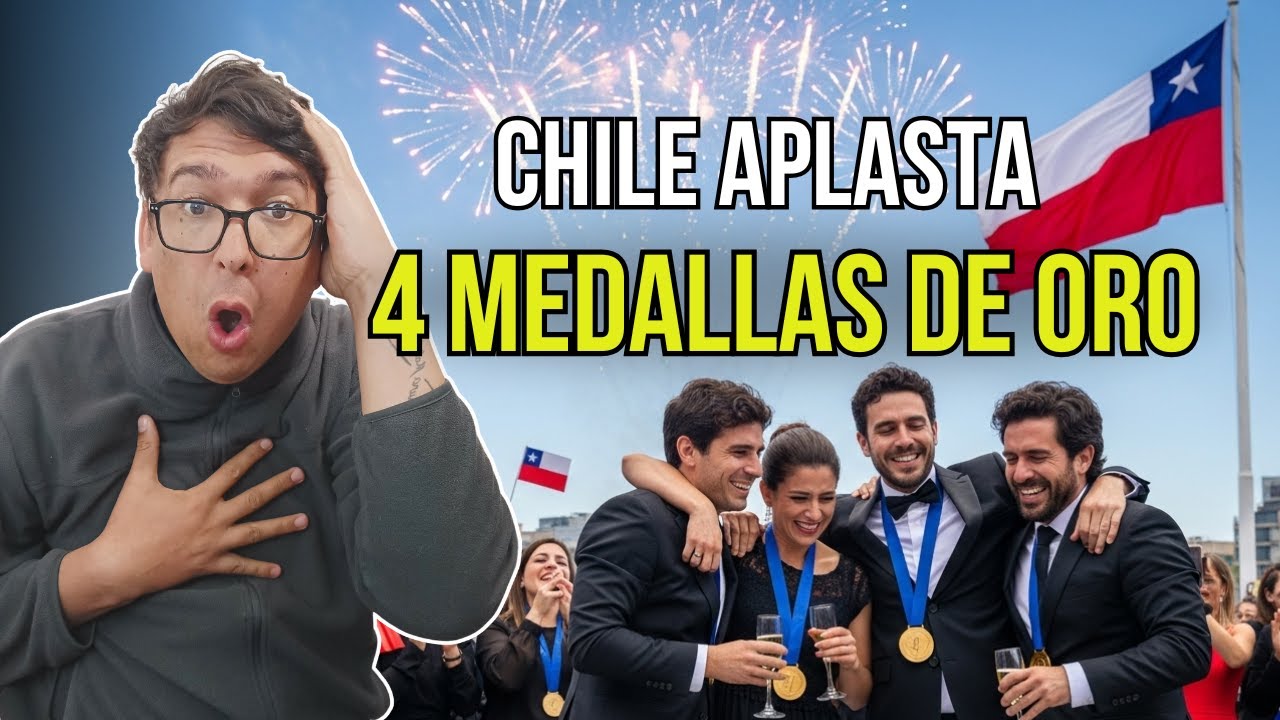 Chile APLASTA en Europa y se lleva 4 OROS... ¡IMPRESIONANTE! - YouTube