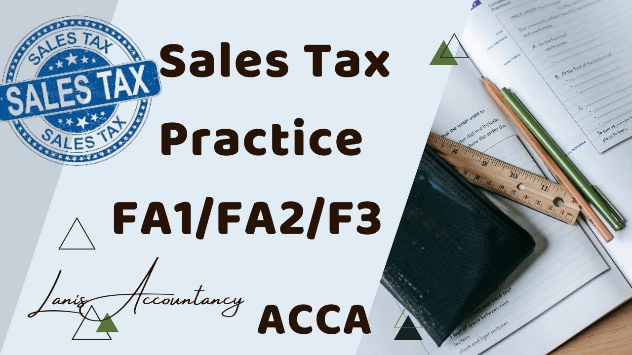 Sales Tax || Practice question Solution - YouTube