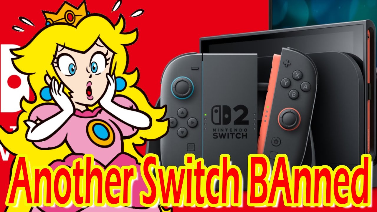 Nintendo Bans Another Switch 2 Console For Their Username - YouTube