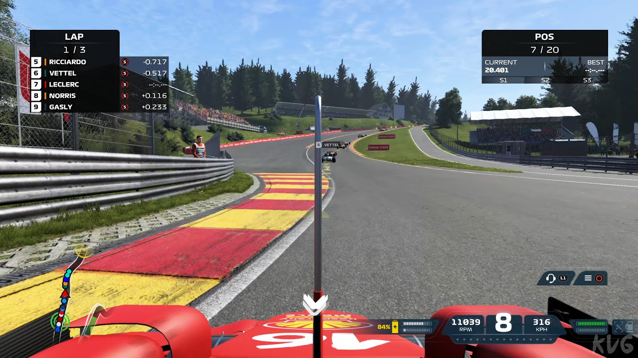 F1 2021 - Nose View Camera Gameplay (PS5 UHD) [4K60FPS] - YouTube
