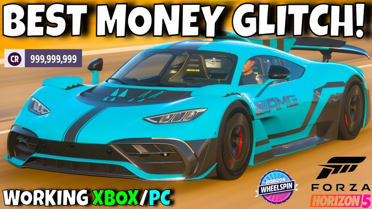 Forza Horizon 5 Money Glitch - Best MONEY GLITCH WORKING XBOX/PC - YouTube