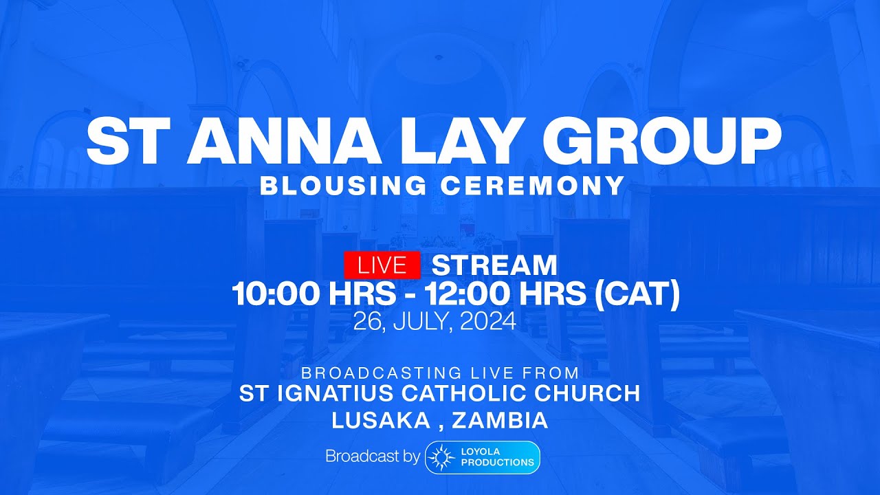 St Anna Lay Group - Blousing Ceremony (Live Stream) - YouTube