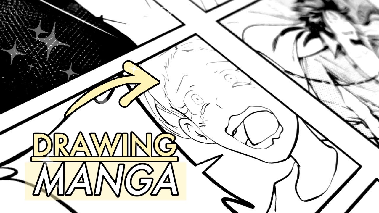 Manga Drawing: 『 SHADOW OF LUMINA 』 | EP22 art journey - YouTube