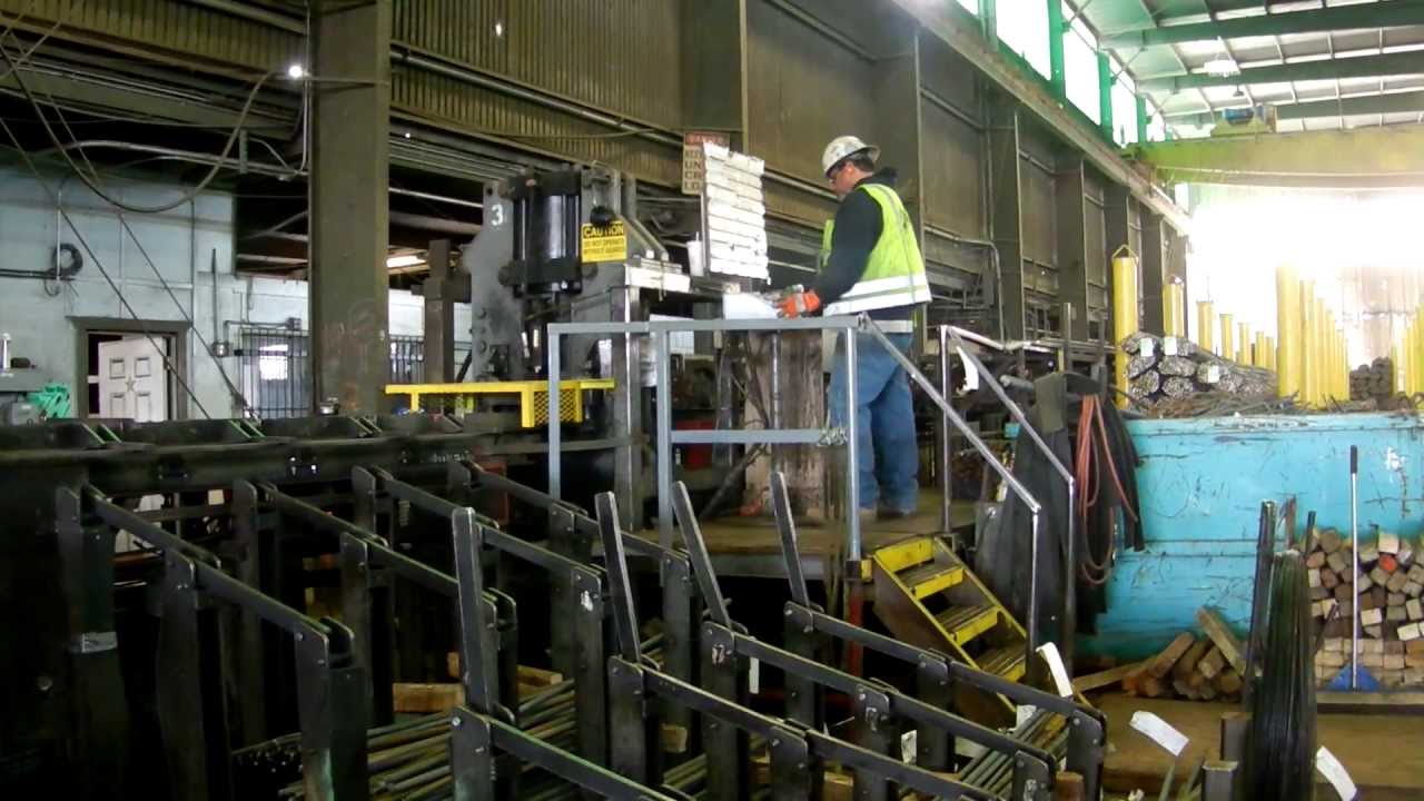 Shearing Rebar - YouTube