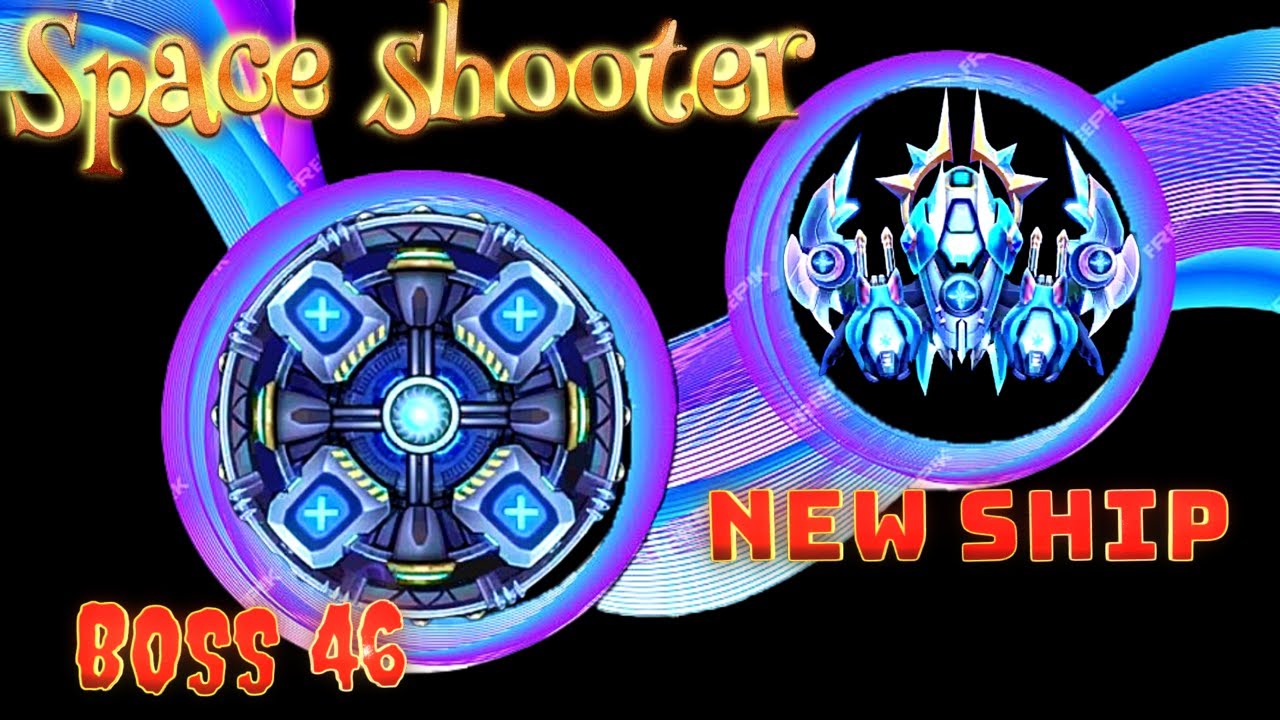 boss 46 in space shooter fight with darkblood ship review by spiderlord ...