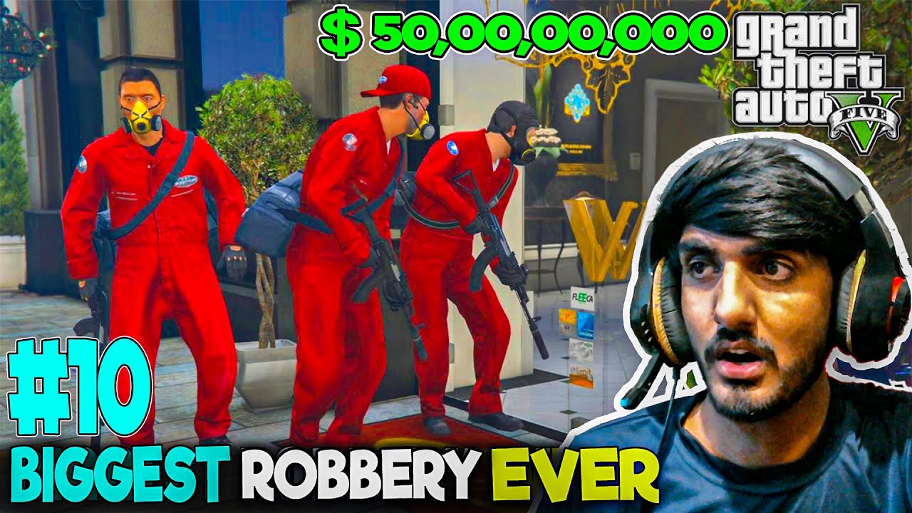 Biggest Robbery Ever Final Part | Gta v Gameplay #10 - YouTube
