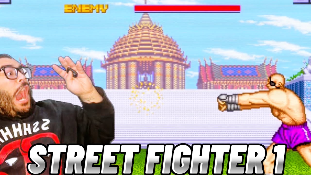 FIGHTING SAGAT ON THE HARDEST DIFFICULTY! - STREET FIGHTER - YouTube
