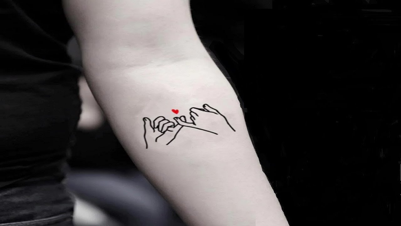 Fabelhafte Kleiner Finger Schwur Tattoo Ebenbild