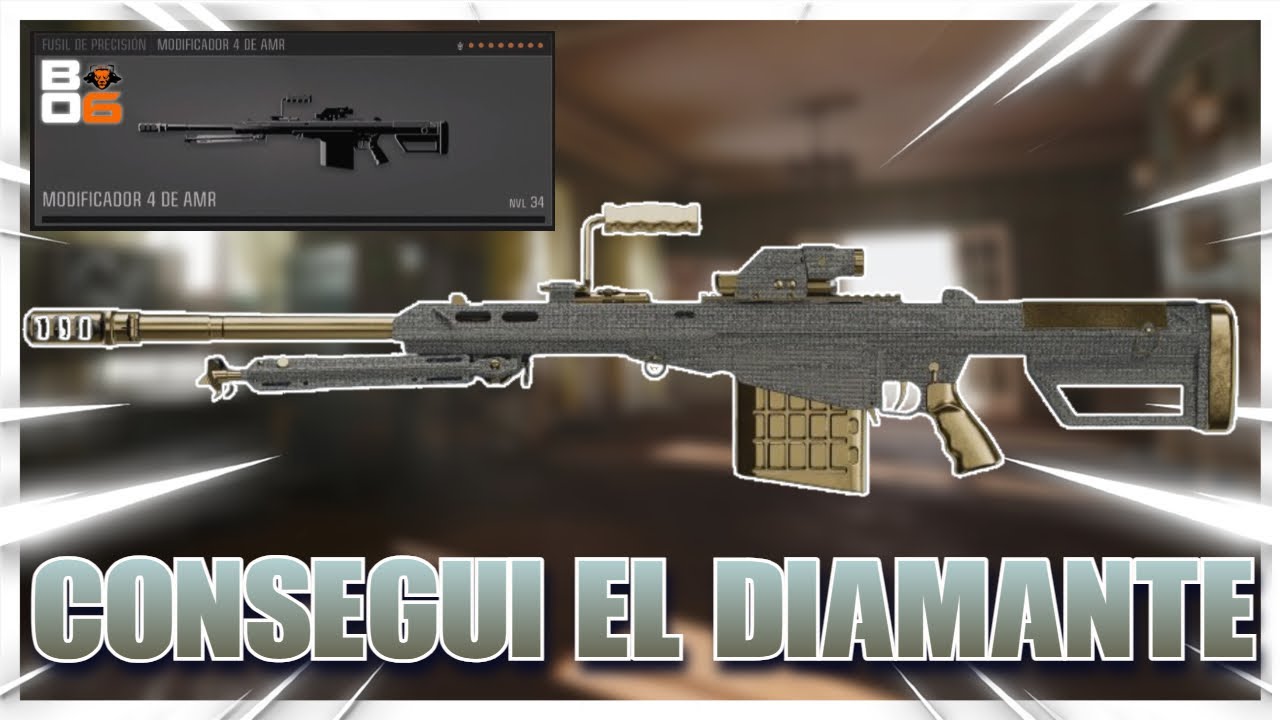 ¡Así saqué el DIAMANTE para el Modificador 4 de AMR en Call of Duty BO6 ...