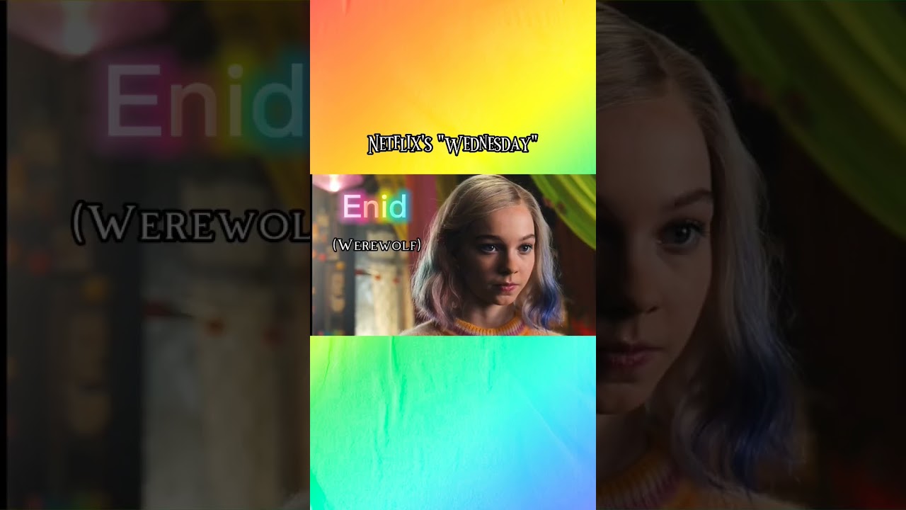 Enid: This kitty's got claws! 😾💚💙💜 ️ #Wednesday - YouTube