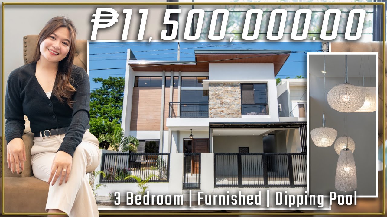 INSIDE THIS FURNISHED AND COZY HOME W/ POOL FOR SALE IN ANGELES CITY ...