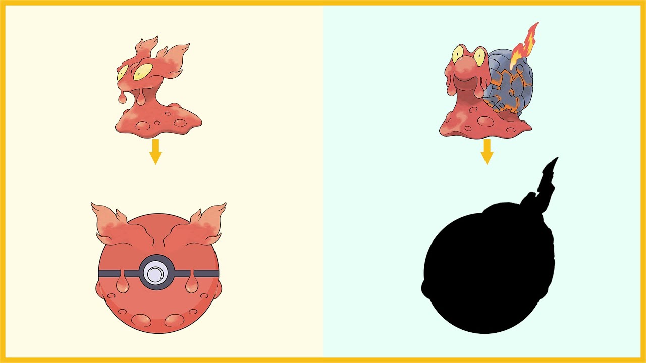 Slugma Evolution Chart