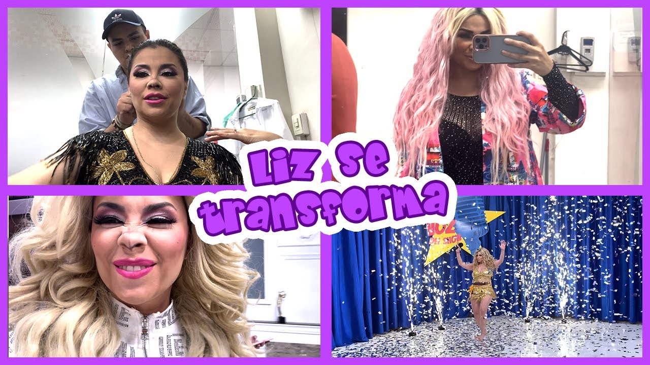 LIZ SE TRANSFORMA / SE CONVIERTE EN CANTANTE / LIZ CANTANDO EN VIVO ...