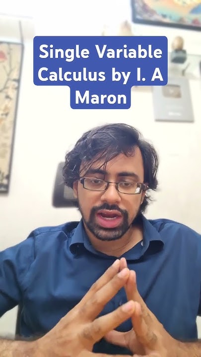 Single Variable Calculus by I. A Maron #single variable #Calculus #booksolution #mathsexam - YouTube