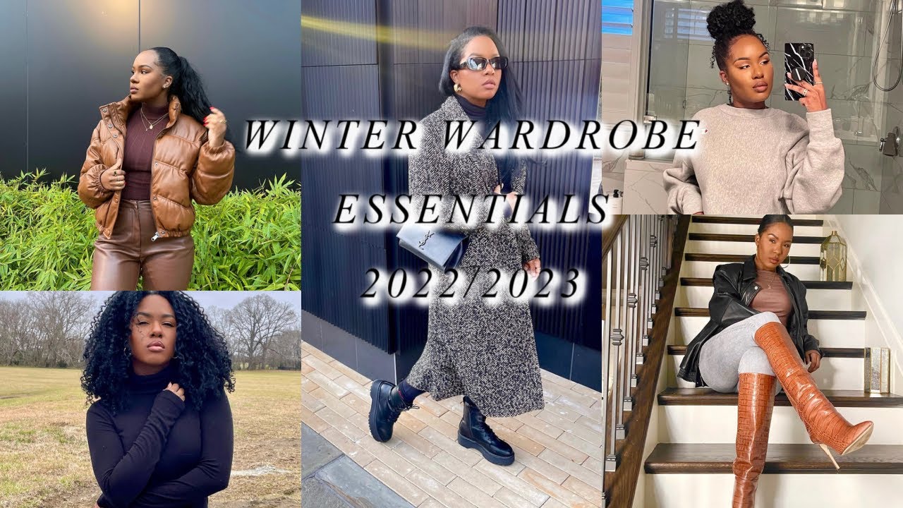 WINTER WARDROBE ESSENTIALS 2022/2023 | Favorite STORES & BRANDS Realtime YouTube Live View ...