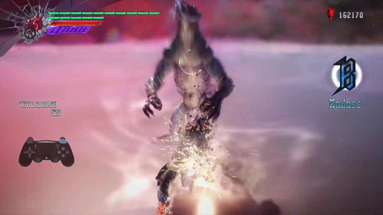 Devil May Cry 5 - DMD Riot 100% Combo w\Balrog - YouTube