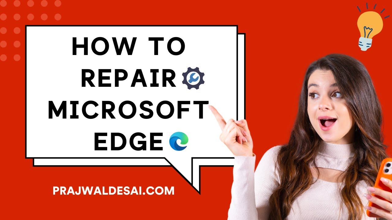 How To Repair Microsoft Edge - YouTube