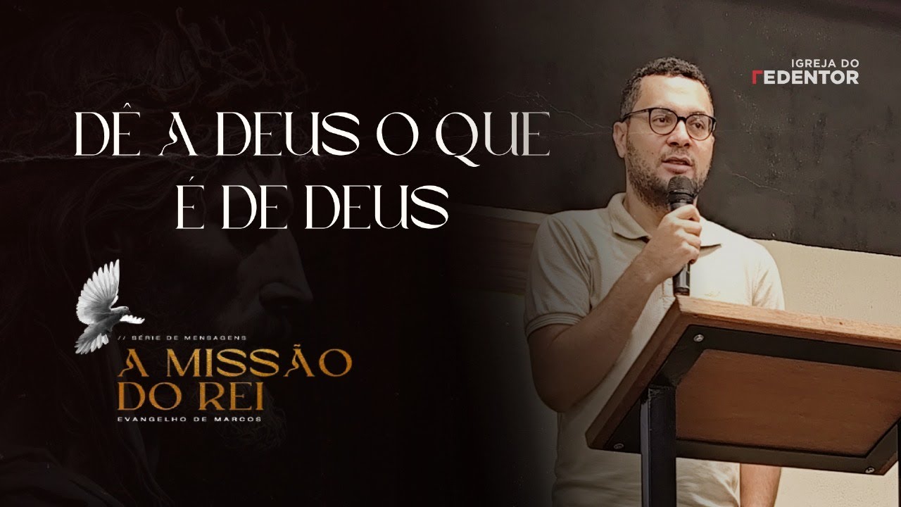 Min. Ivan Felipe | Dê a Deus o que é de Deus - YouTube