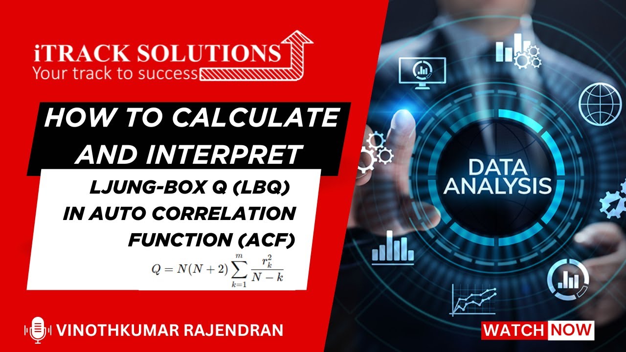 What is #autocorrelation (ACF) - How to calculate Ljung-Box Q (LBQ ...