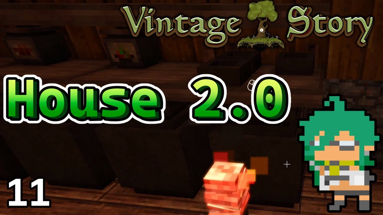 New house, oven and more! | 11 | Vintage Story - YouTube