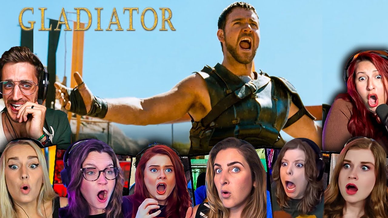 TOP "Are You Not Entertained?" Reactions! Gladiator (2000) Movie ...
