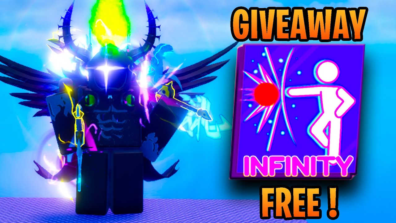 *CRAZY OP INFINITY GIVEAWAY!!* (Roblox Blade Ball) - YouTube