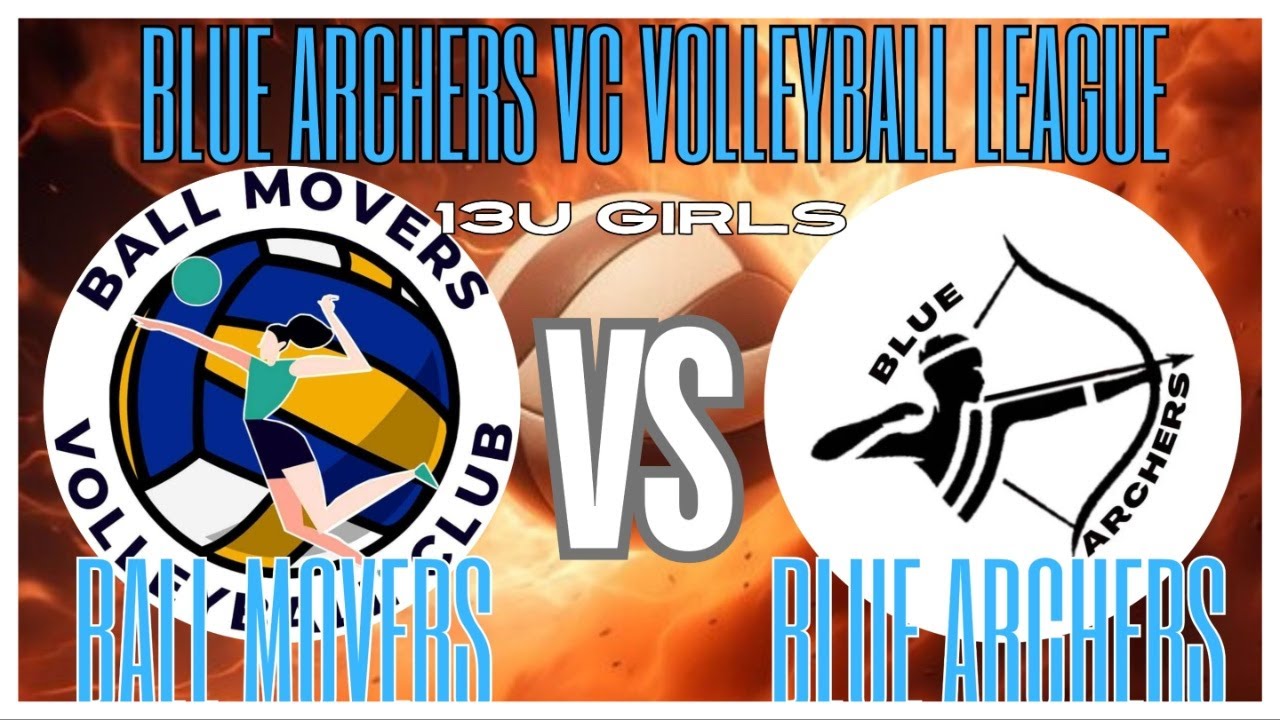 BALL MOVERS VS BLUE ARCHERS | 13U GIRLS VOLLEYBALL MATCH | 1ST BAVC ...