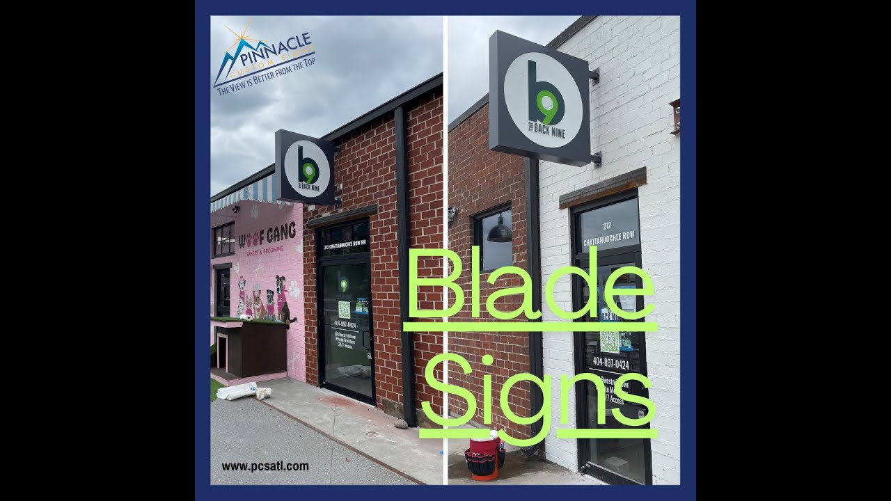 Bold Blade Signs! - YouTube