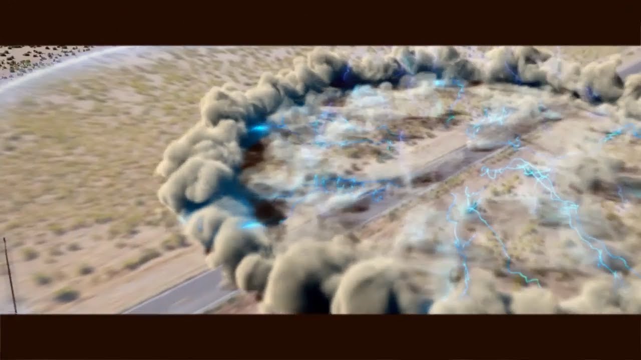 Shockwave recreated from the Sonic Trailer VFX - YouTube