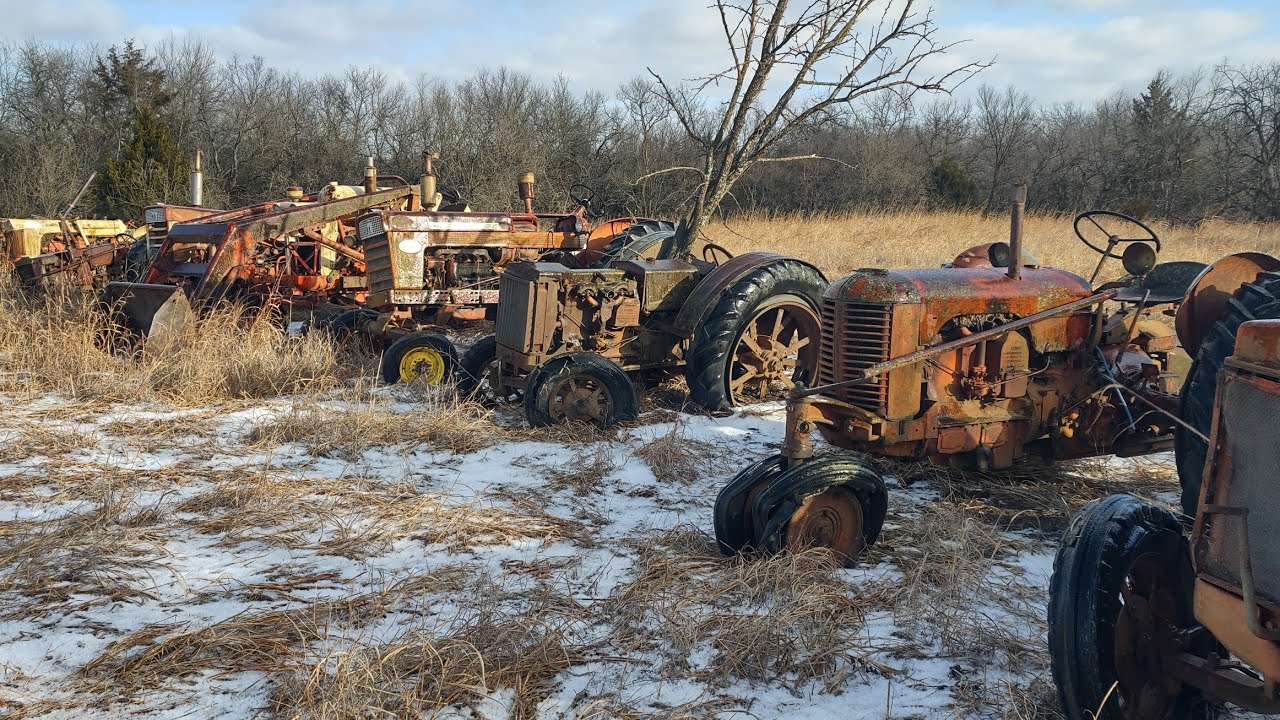 tractor rescue update last chance to save a tractor from scrap - YouTube