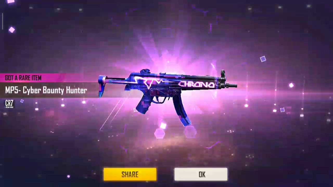 Claiming new MP5 skin. - YouTube