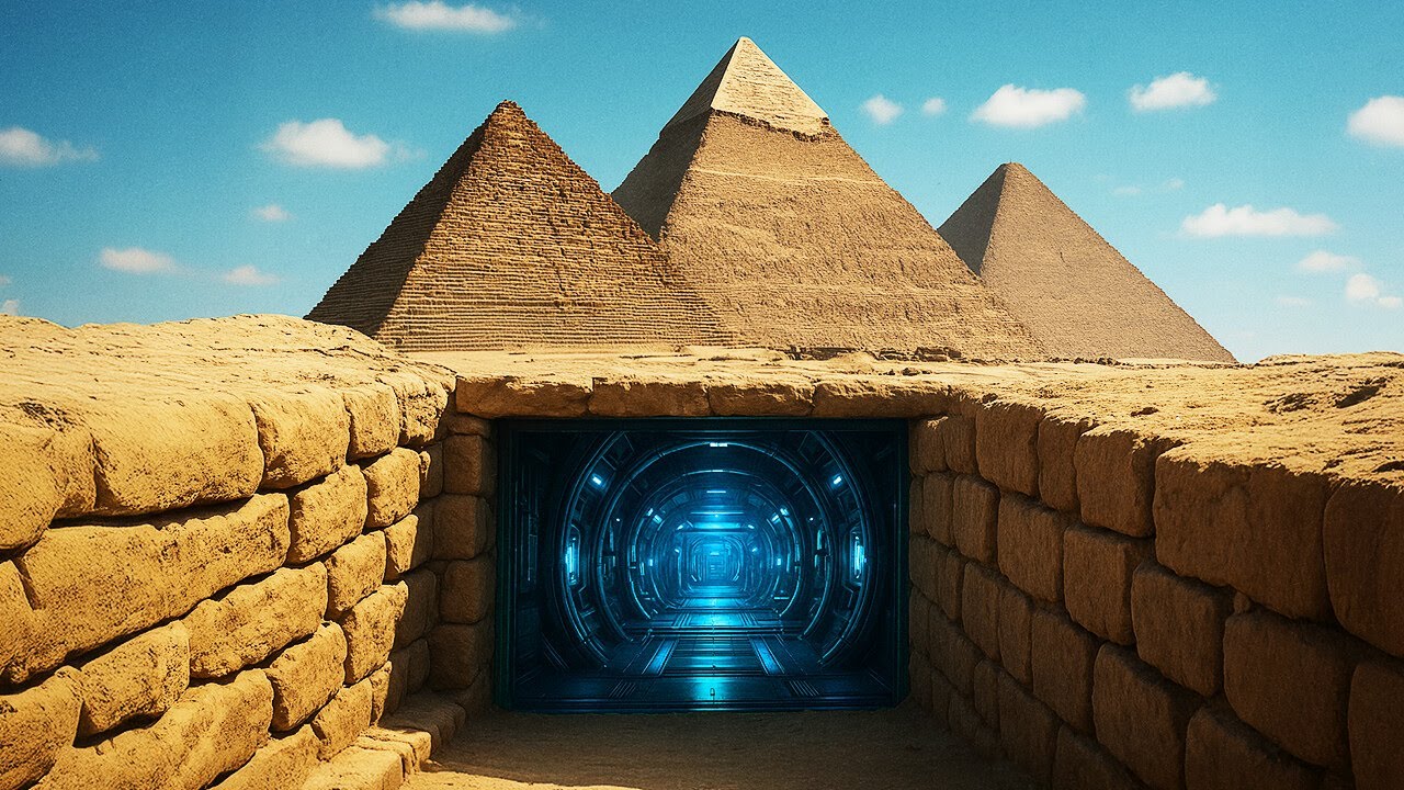 Ancient Underground City Found Under the Great Pyramid - YouTube