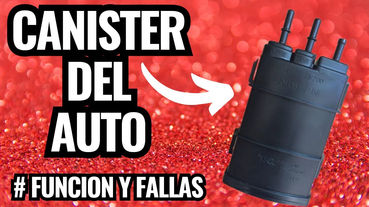 CANISTER del AUTO ( Cartucho o Recipiente EVAP ) Funcion y Fallas - YouTube