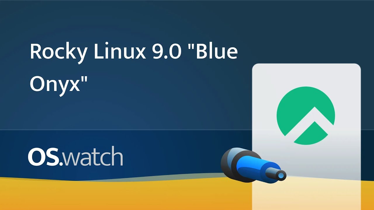 Rocky Linux 9.0 "Blue Onyx" • Quick walk-through • os.watch - YouTube