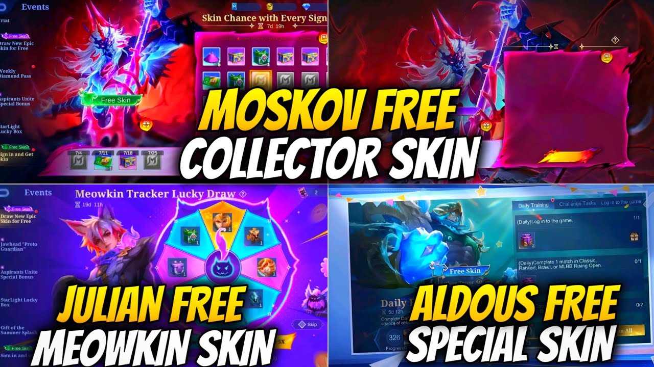 FREE MOSKOV COLLECTOR SKIN | ALDOUS FREE SPECIAL SKIN | JULIAN UPCOMING ...