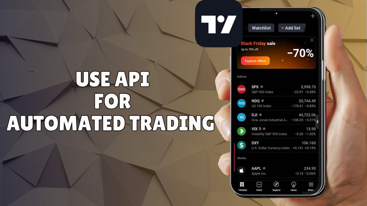 HOW TO USE THE TRADINGVIEW API FOR AUTOMATED TRADING IN 2025 - YouTube