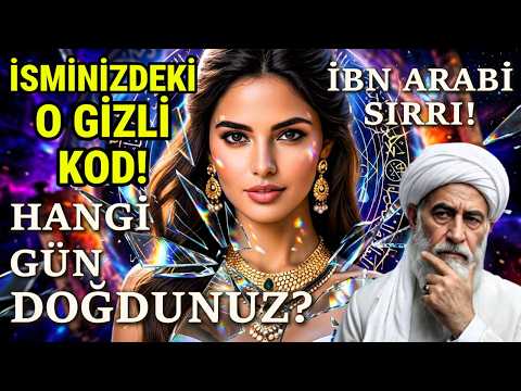 Hangi Gün Doğdunuz?☀️İsminiz Kaderiniz mi?⏳Kimsenin Bilmediği O Gizli Şifre! İbn Arabi